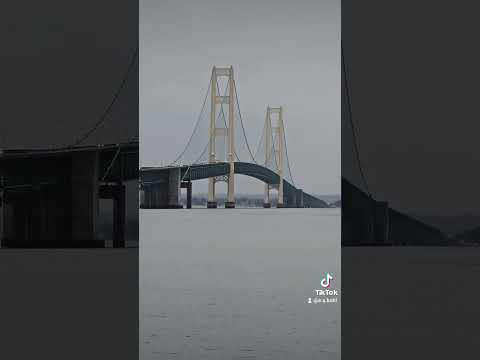The Mackinac Bridge #mackinacbridge #puremichigan #greatlakes #upperpeninsula