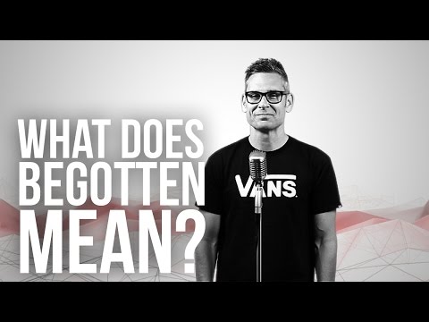 737. What Does Begotten Mean?