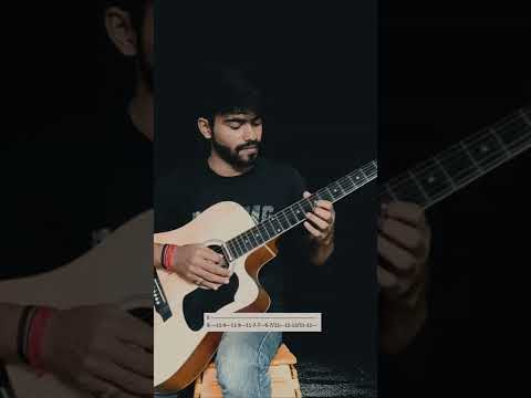 Ae Dil Hai Mushkil - Single String Guitar Tabs #shorts #unplugged #music #guitar