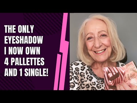 The ONLY Eyeshadow I Own Now! 4 Pallettes and 1 Single