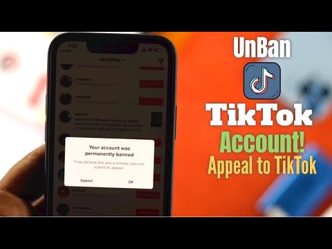 How to get Unbanned on TikTok! [Appeal to get TikTok Account Back]