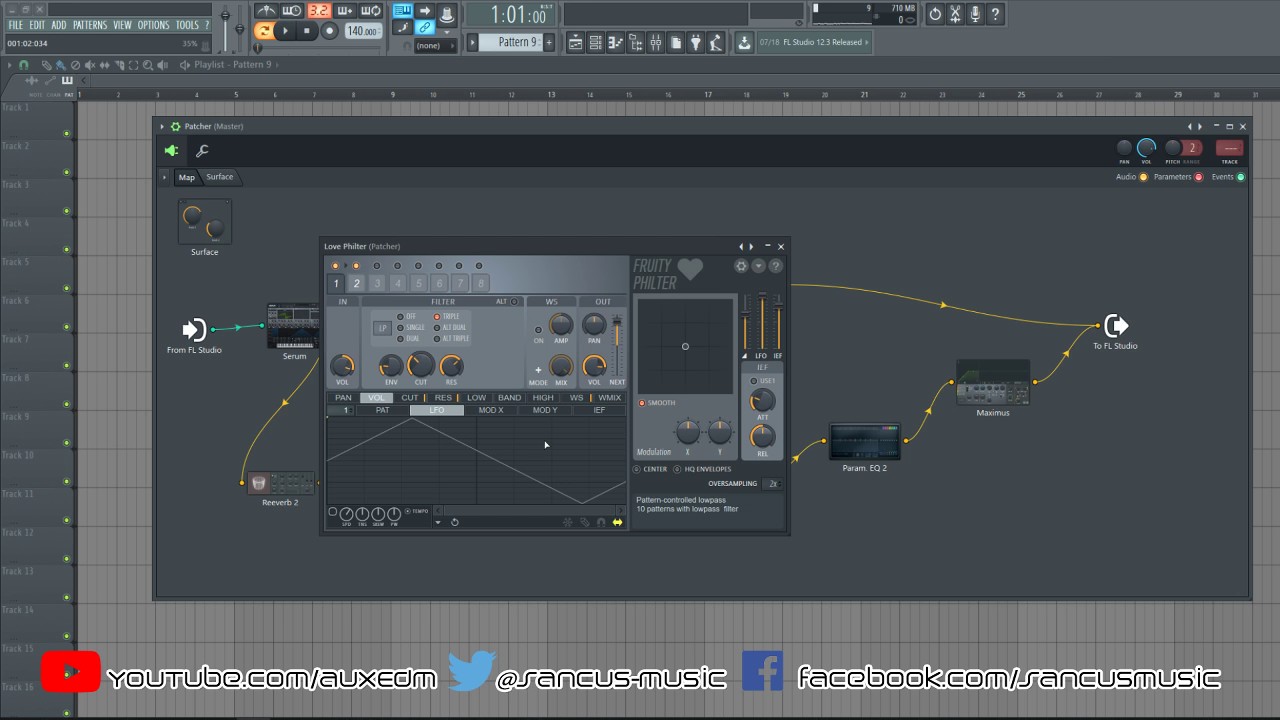 Ambient Wah Wah Pad Patcher Chain [Sancus]