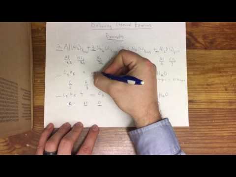 Balancing Chemical Equations - Examples
