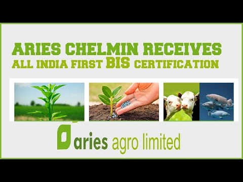 Aries Chelamin Receives India's First BIS Certification | Aries Agro Limited | Hybiztv