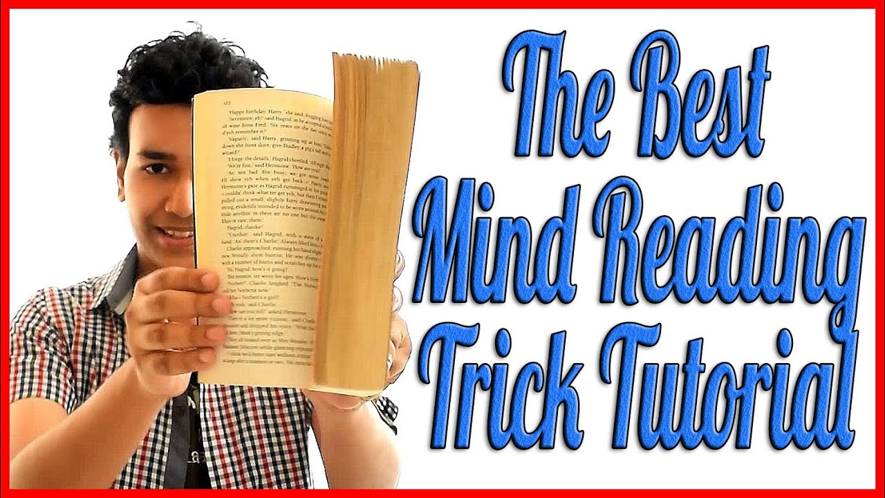 READING MINDS | Book Test Mentalism Tutorial - Predict ANYTHING!