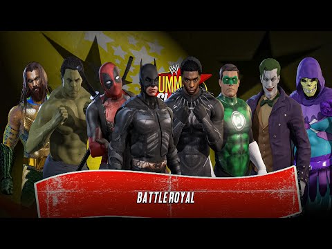 Steam Community :: Video :: WWE 2K22 SUPERHERO 8 MAN BATTLE ROYAL