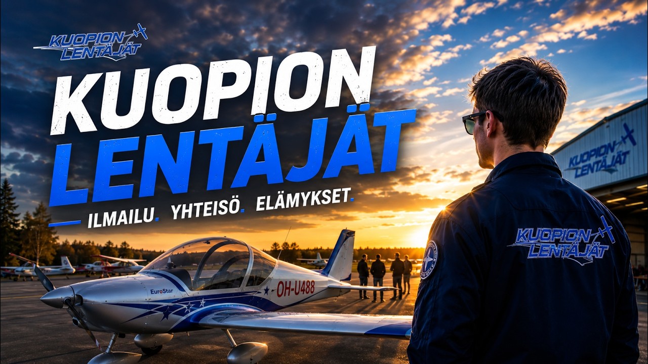 Kuopion Lentäjät – Näin ilmailuharrastus alkaa!