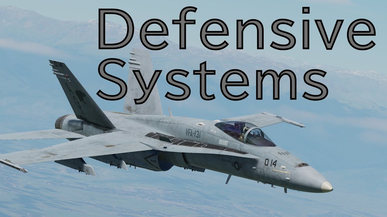 DCS F/A-18 Defensive Systems