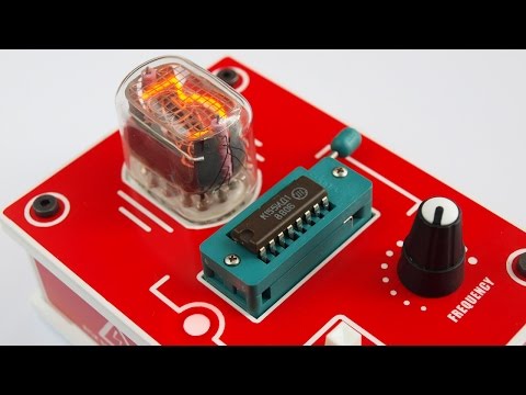 Nixie Tube Driver Tester - 74141, 155ID1