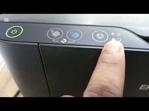 Epson L3110 printer Red Light blinking problem solution