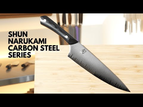 Shun Narukami Chef's Knife and Series | #2 Blue Carbon Steel Core