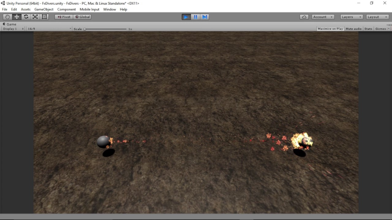Multi Fireball attack (Unity 5.4 VFX)