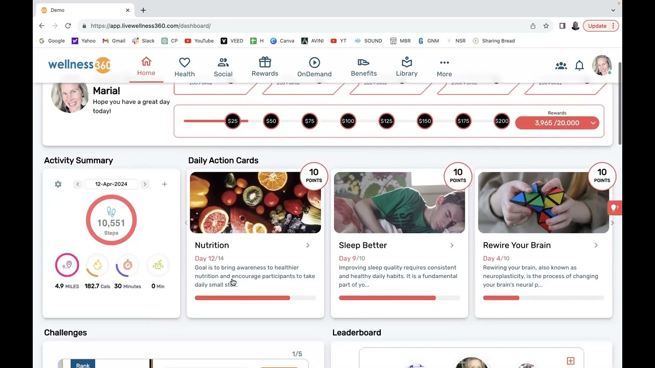 Wellness360 Platform Walkthrough | Employee Wellness Software