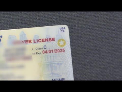 Gold star on Texas driver's licenses