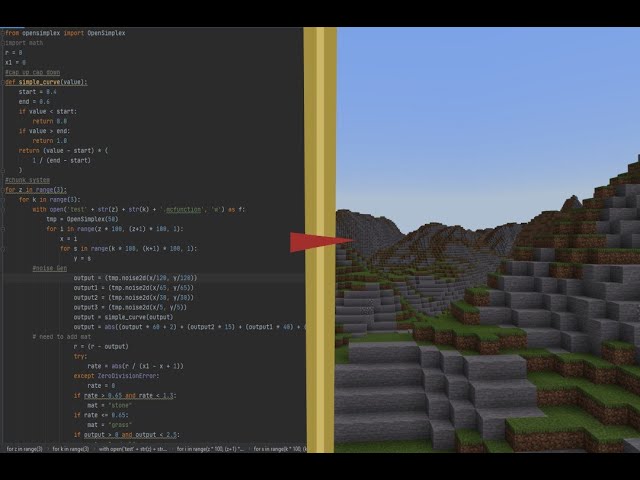 Bedrock Custom Terrain Generator Minecraft Map
