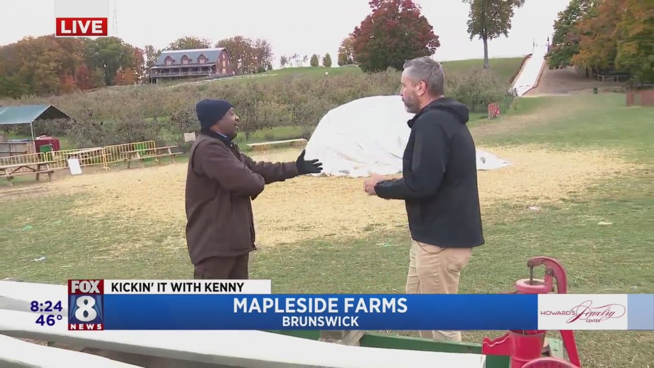 Kenny's celebrating Apple Season at Mapleside Farms