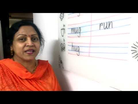 English - Three Letter Words ending with (ug, un)