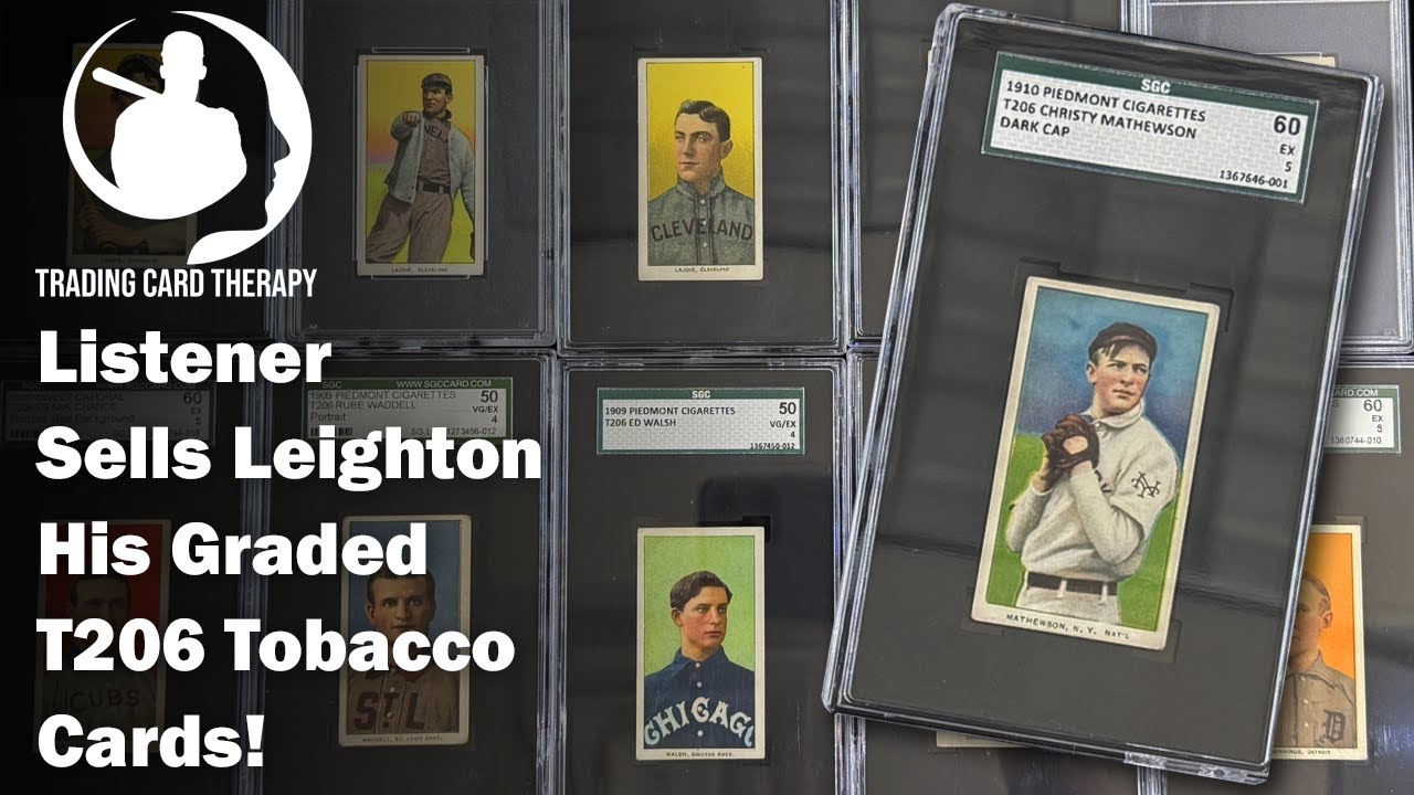 Leighton Found 100 Year Old Baseball Cards!