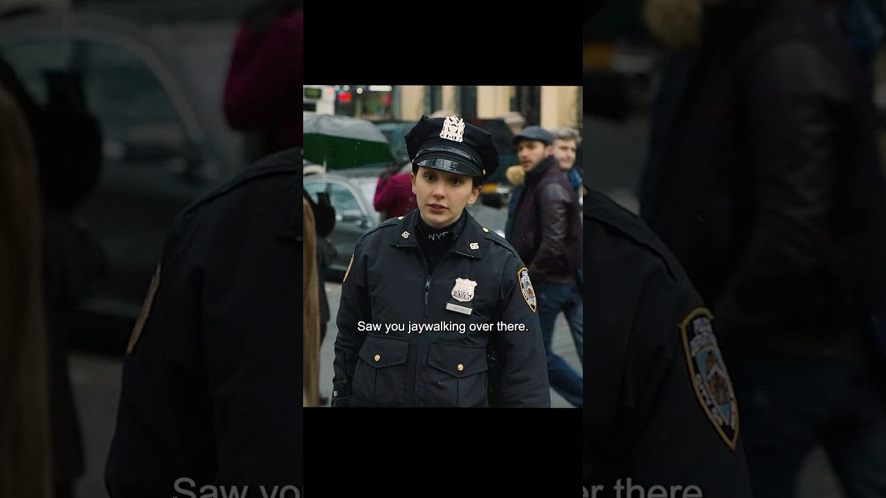 A policeman stopped a man on the road.#viralvideo #blueblood #tv #shorts #foryou #fyp