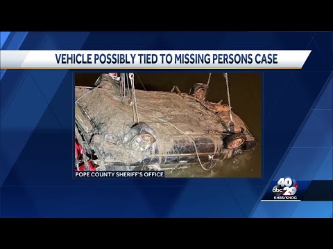 Arkansas cold case: Human remains found in car in Pope County