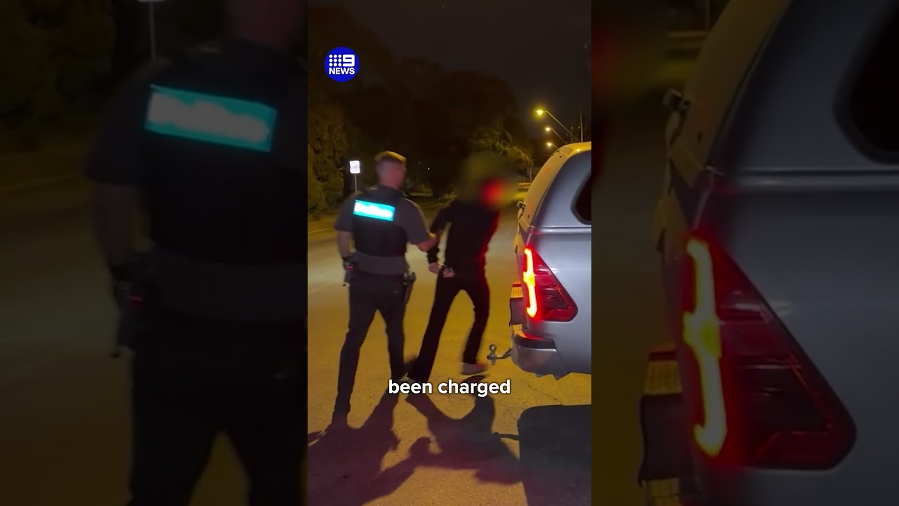 Why has the police helicopter been circling this suburb? | 9 News Australia