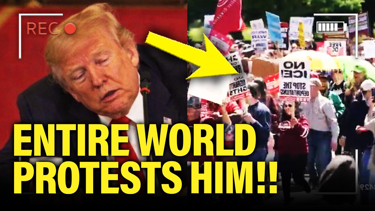 🚨MASSIVE Protests against Trump ERUPT in EVERY COUNTRY!!!