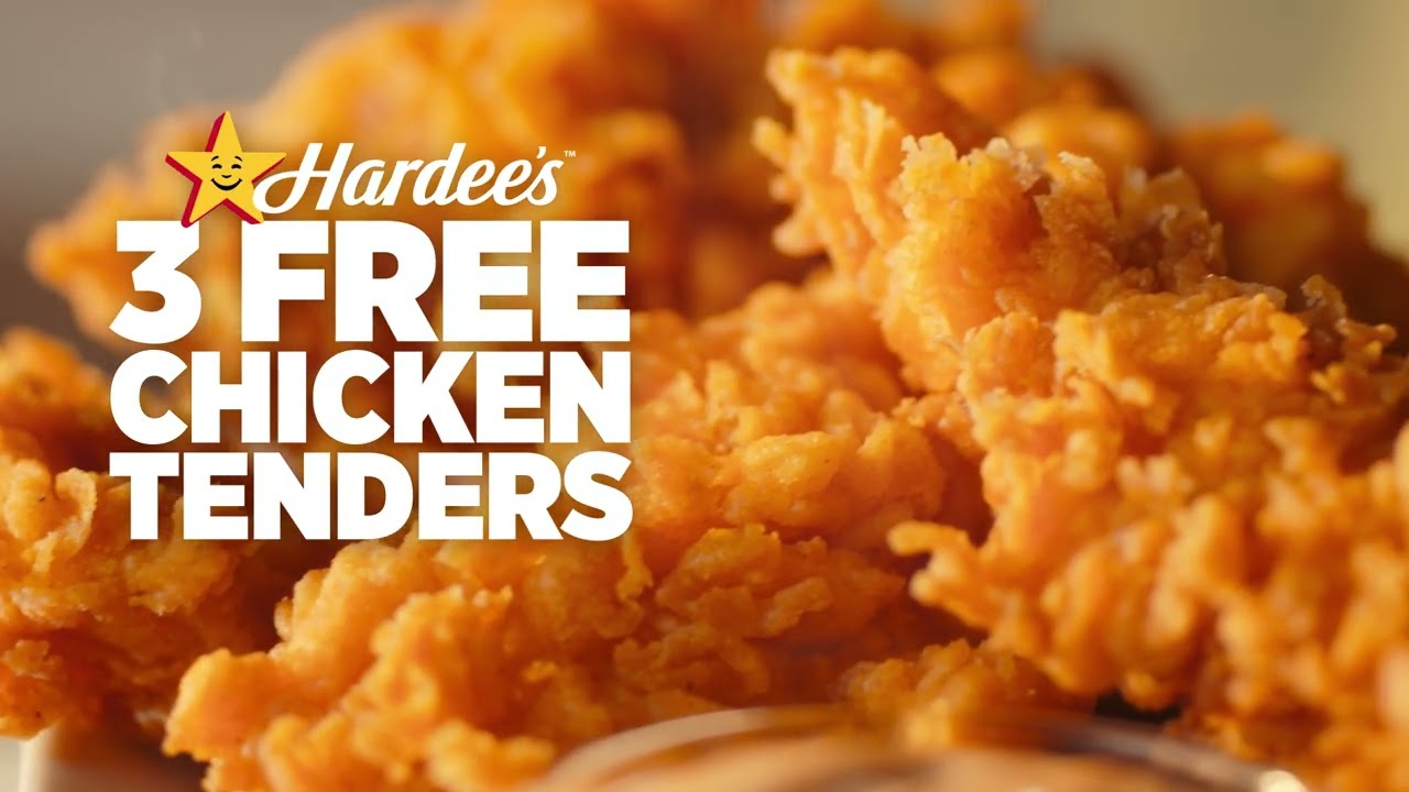 Hardee's | Free Hand-Breaded Chicken Tenders | Now - June 30