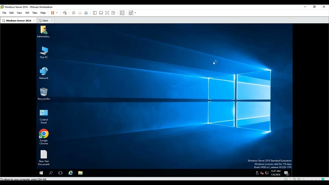 Hướng dẫn cấu hình dịch vụ NAT trên môi trường windows server 2016