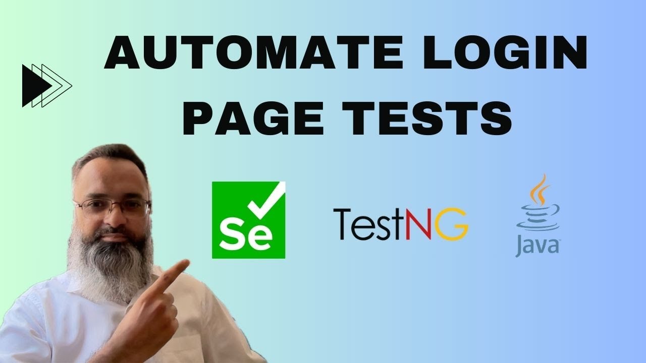How to automate Login Page using Selenium WebDriver with Java? | Selenium Java Tutorial