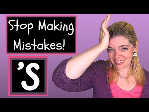 ’S and S’ : How to Use Apostrophe S in English Writing!  ✍️
