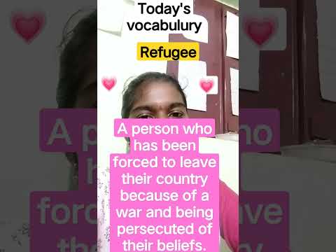 Refugee meaning| #refugee #refugeemeaning