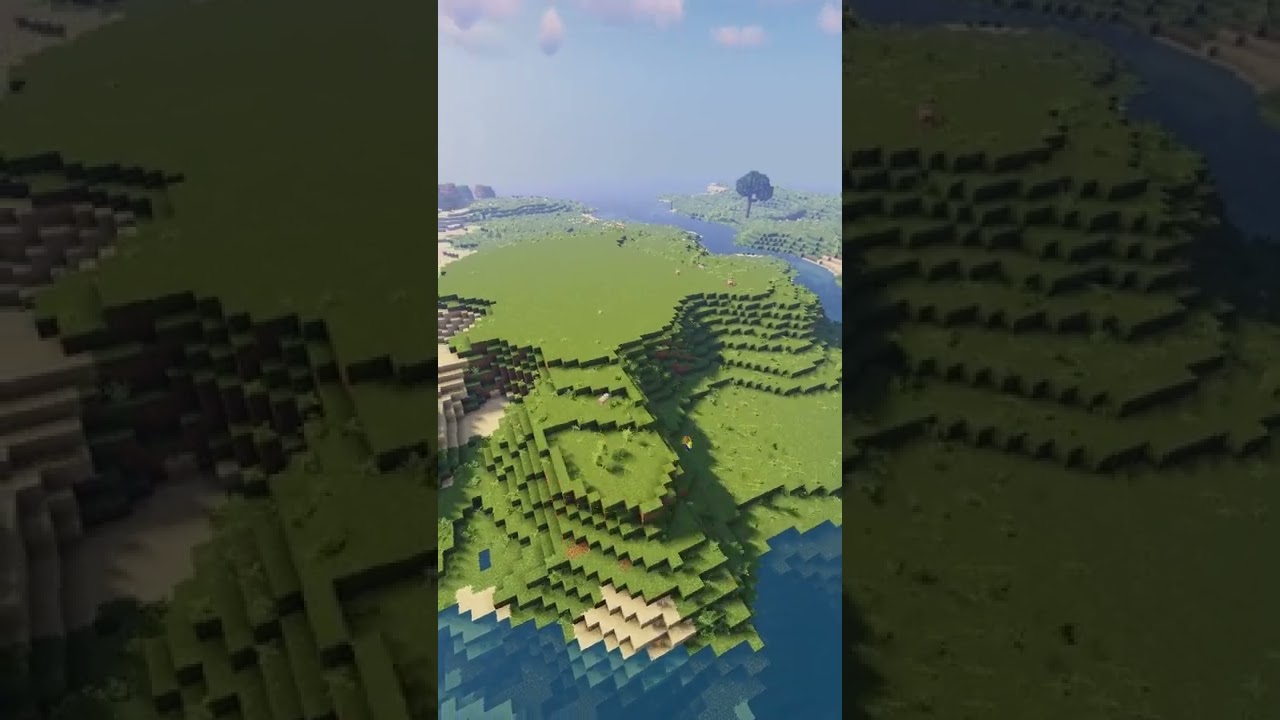 How to Terraform in Minecraft! Step 1: Preparing the Area for a build | STEP BY STEP #Short