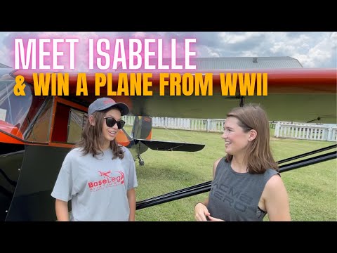 Meet Isabelle and WIN A PLANE!