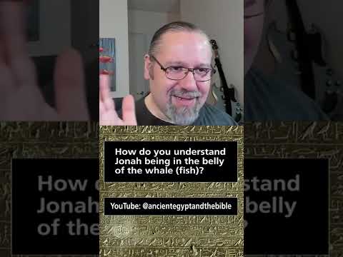 How do you understand Jonah being in the belly of the whale (fish)?