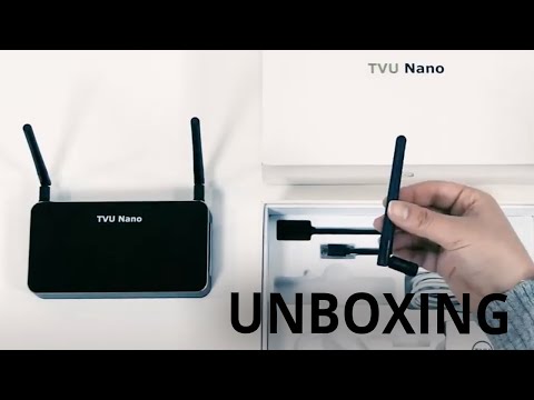 TVU Nano for TVU Router Unboxing