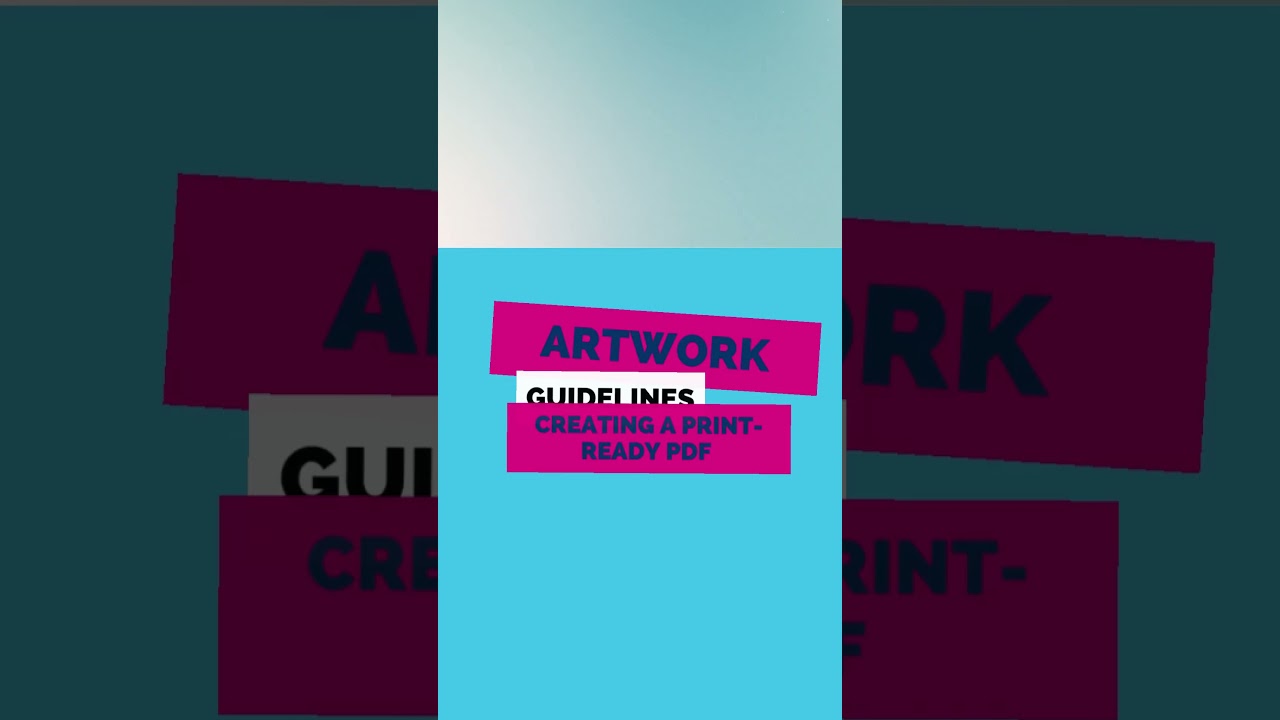 Creating print-ready PDF PART1