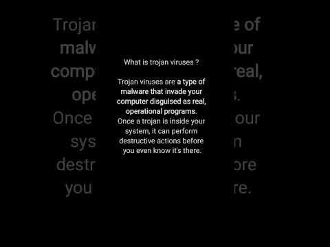 What is trojan viruses ?