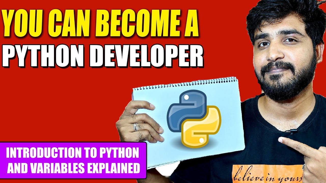 #01 PYTHON FOR BEGINNERS | Python Tutorial Tamil (Variables)