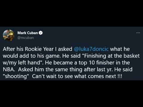 Twitter Reacts to Luka Doncic Going for 37 Points in 3 Quarters against Blazers with 8/9 from 3 PT🤯!