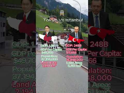Tokyo vs Istanbul #turkey #istanbul #tokyo #japan #mapping
