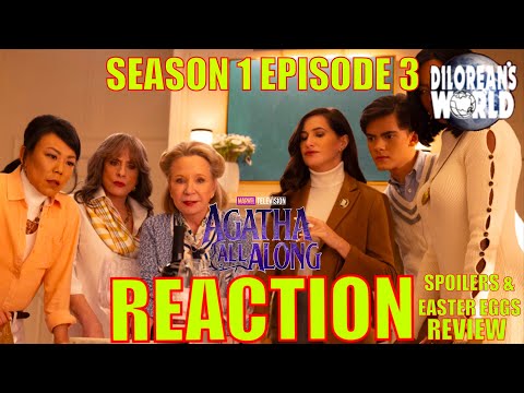 "Through Many Miles / Of Tricks and Trials" AGATHA ALL ALONG S1 Ep3 [3] REACTION 反応 #MARVEL #MCU