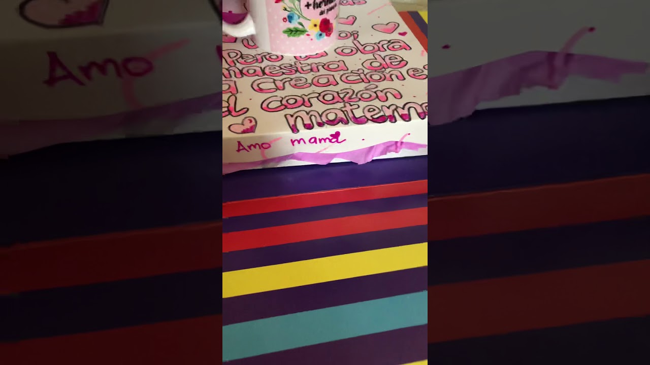 Caja explosiva para mamá