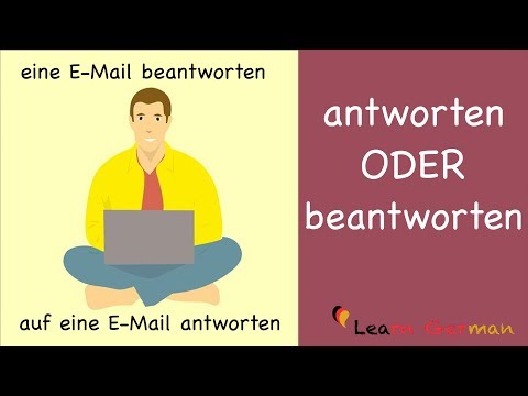 Learn German | Common Mistakes in German | antworten oder beantworten? | A2 | B1