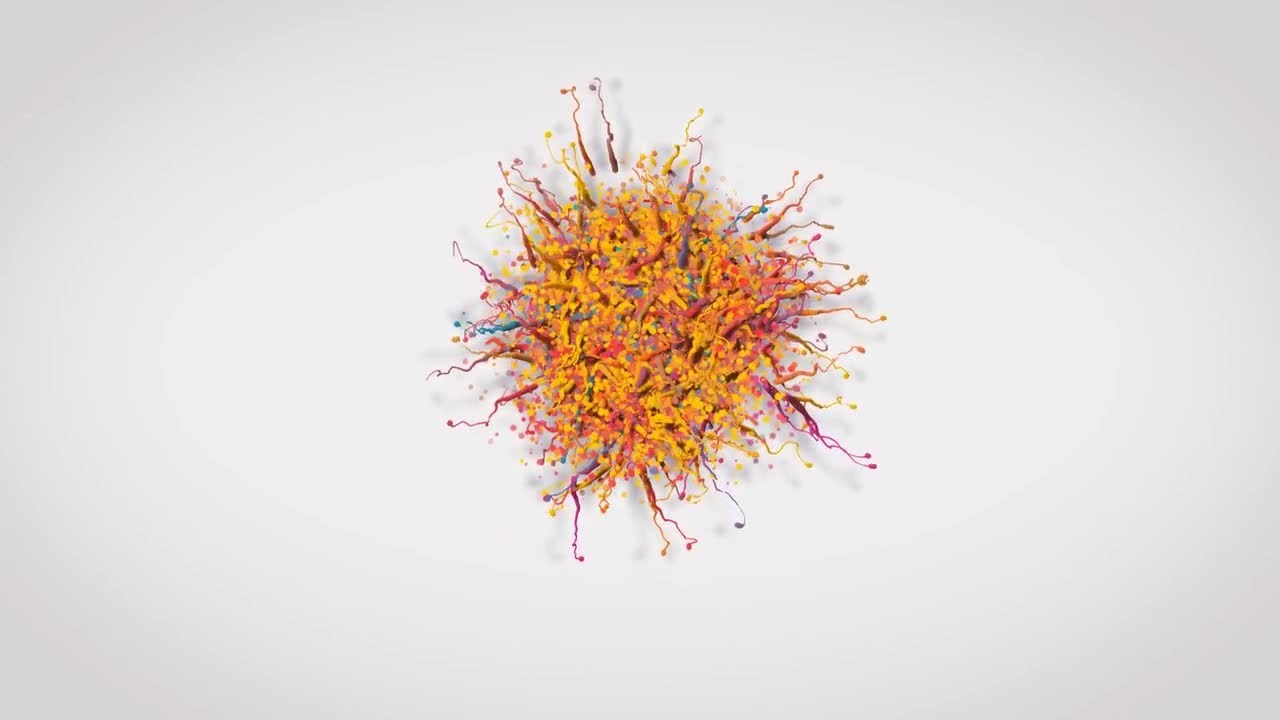 Splash Paint Logo After Effects Templates