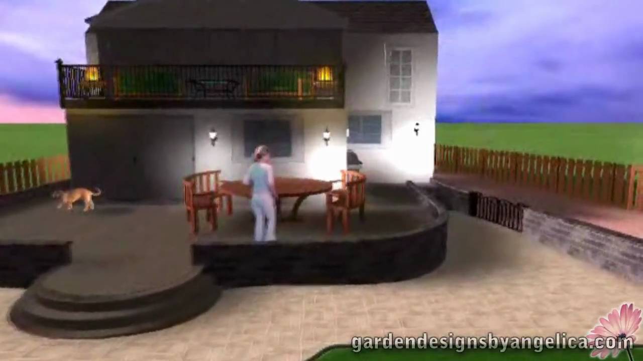 3D Garden Design Walkthrough