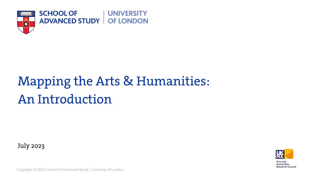 Mapping the Arts & Humanities: An Introduction
