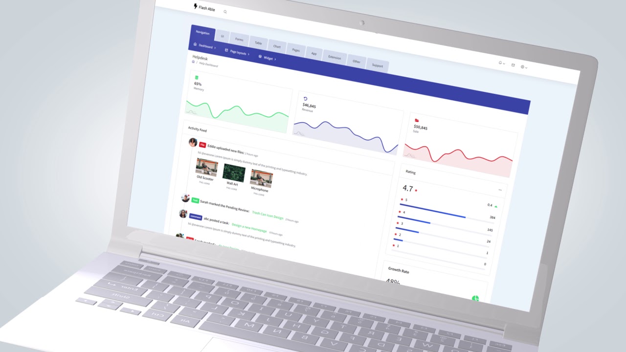 Flash Able Bootstrap 4 Admin Template | CodedThemes
