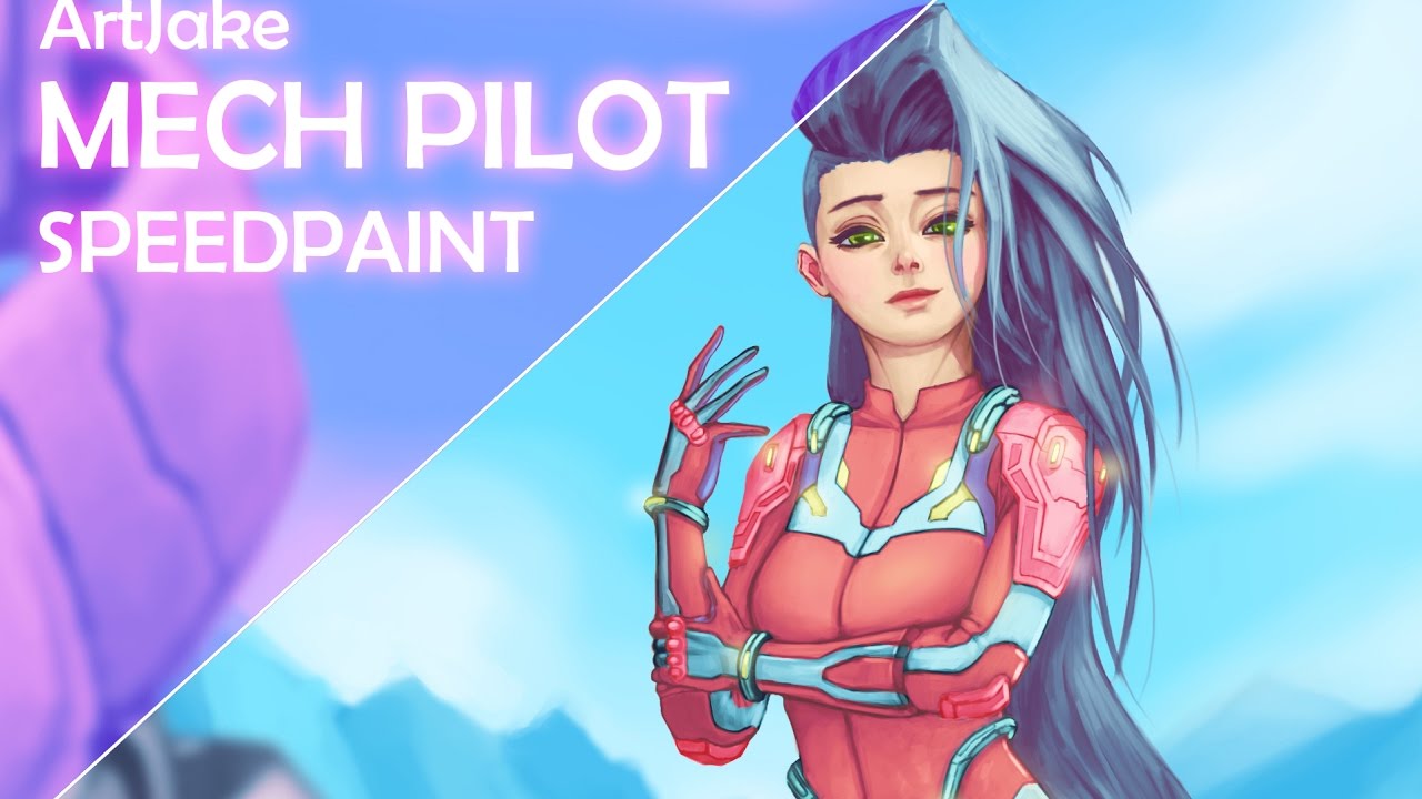 Speedpaint - Mecha Pilot