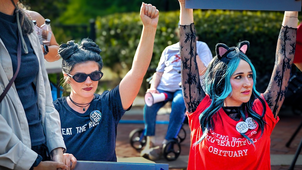 I Went UNDERCOVER At A NO KINGS Rally