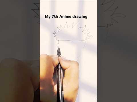 My 7th anime drawing💯 #####anime#####drawing#####easy#####